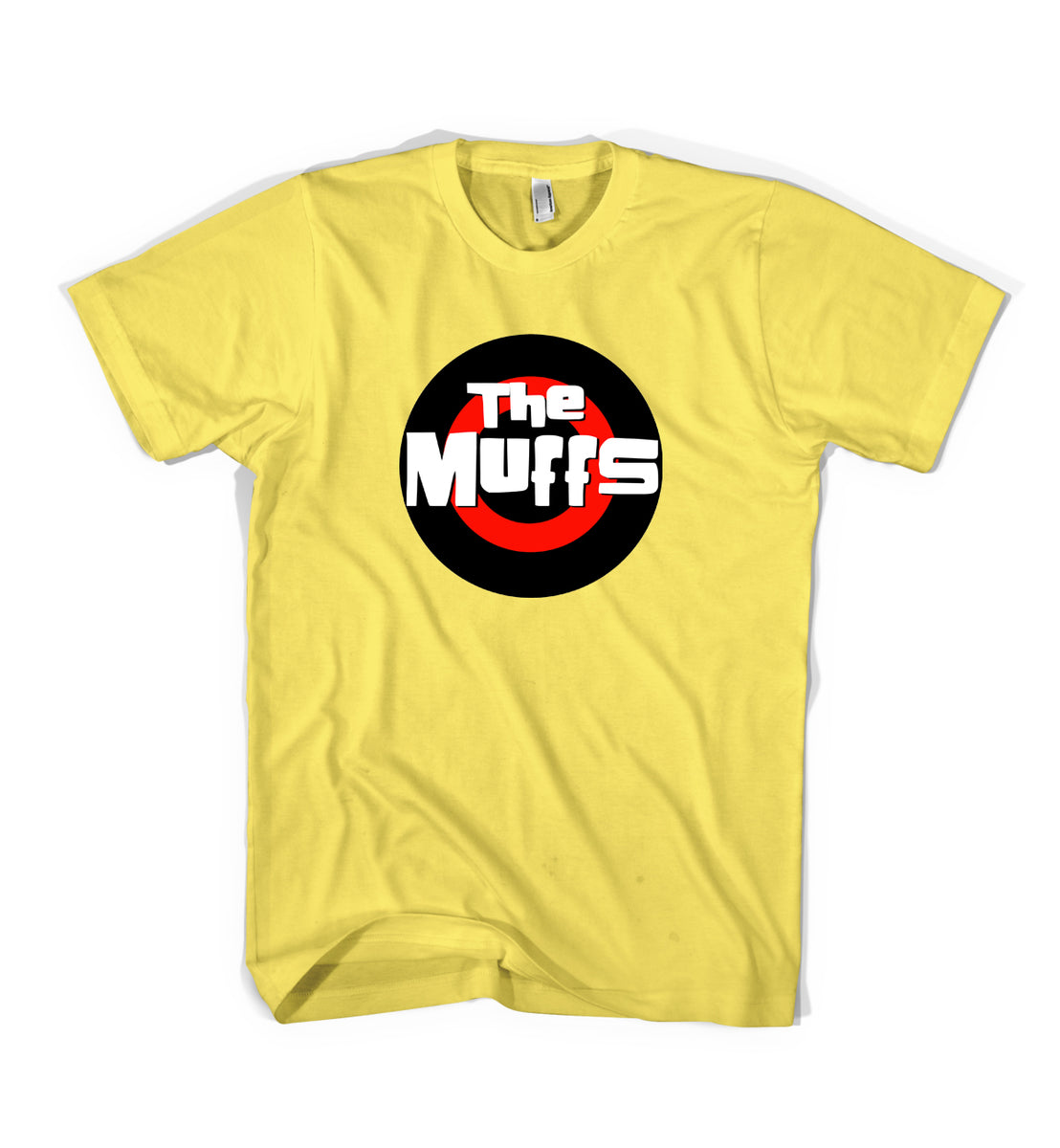 The Muffs - Bullseye Tee - Sunshine Yellow - NEW! – TheMuffs